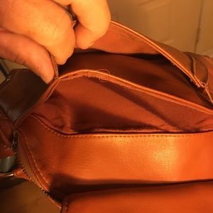 Avon | Bags | Avon Brown Leather Purse | Poshmark